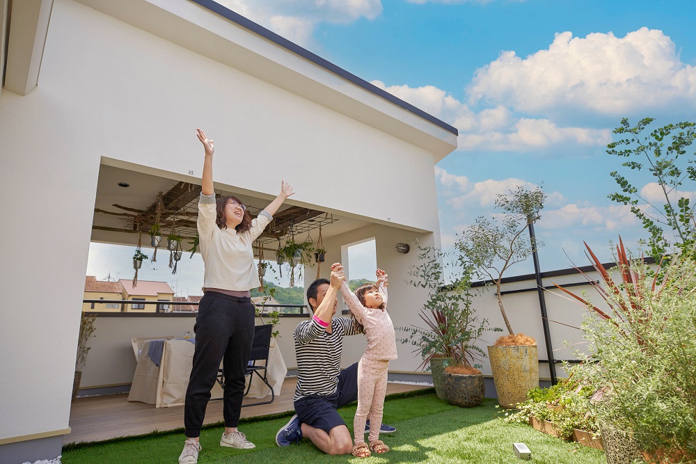 おうちの楽しみ方【屋上庭園】 | ブログ | 宇治市・城陽市の新築一戸建て・リフォーム｜平和住宅建設株式会社